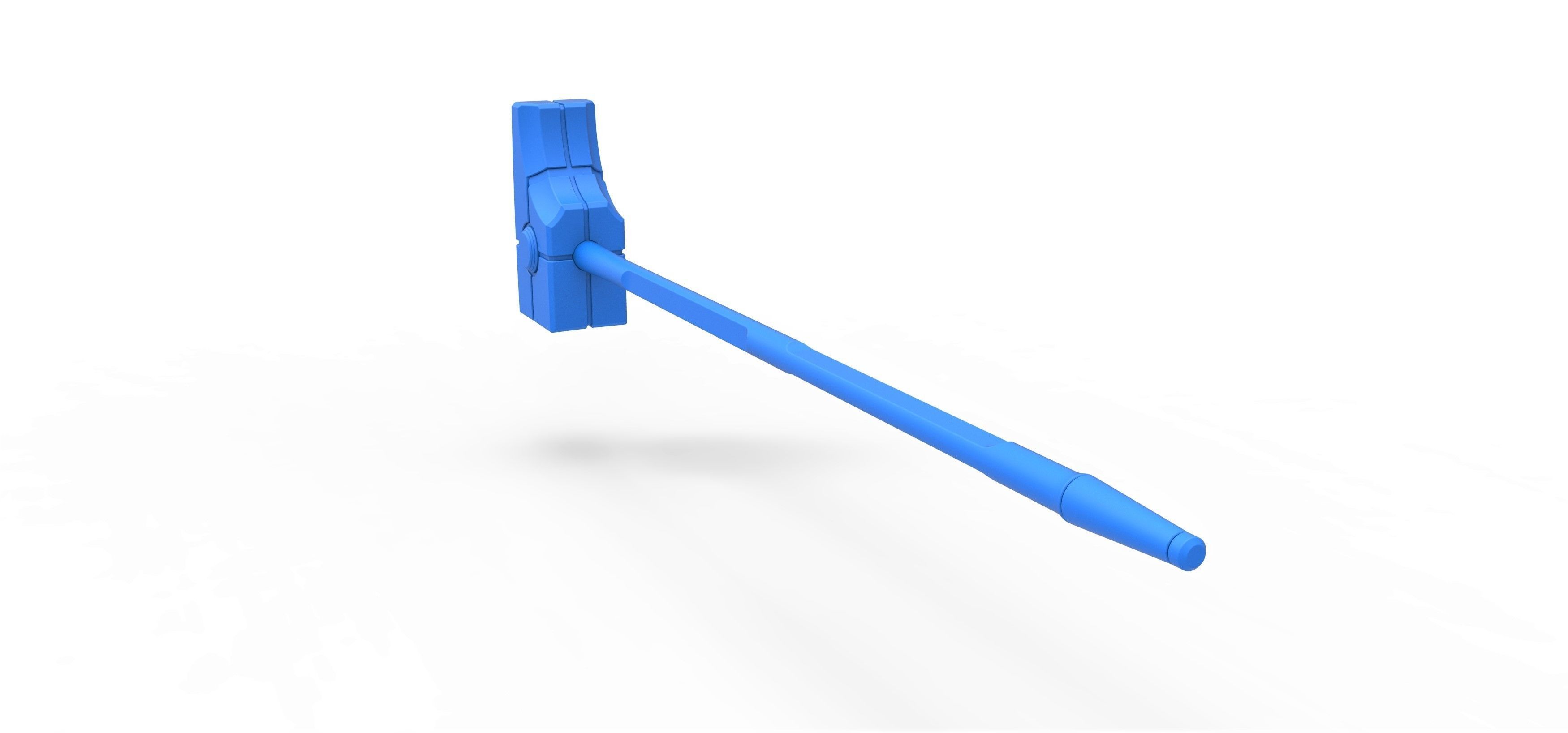 Hammer of Ronan the Accuser from Guardians of the Galaxy 3D model 3D ...