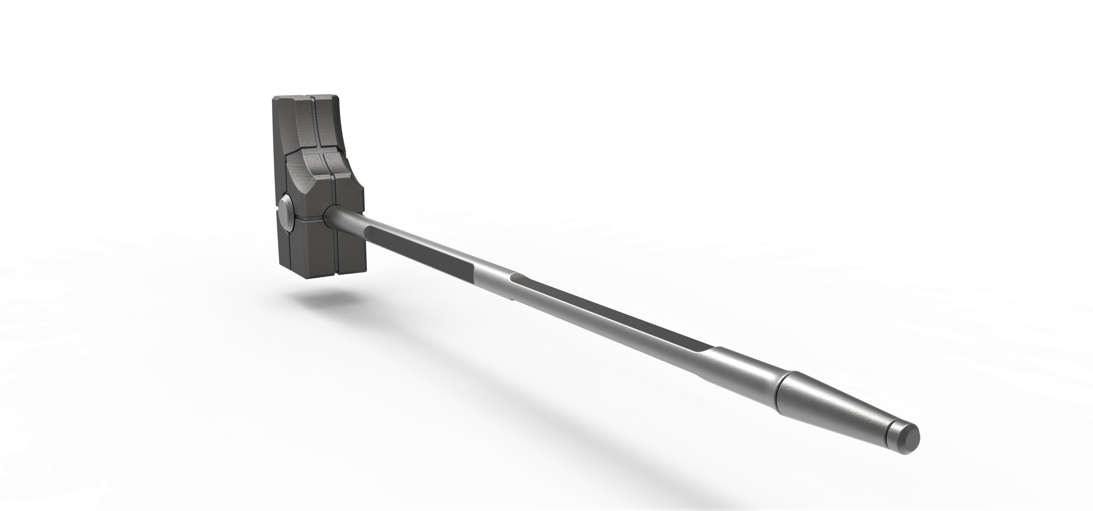 Hammer of Ronan the Accuser from Guardians of the Galaxy 3D model 3D ...