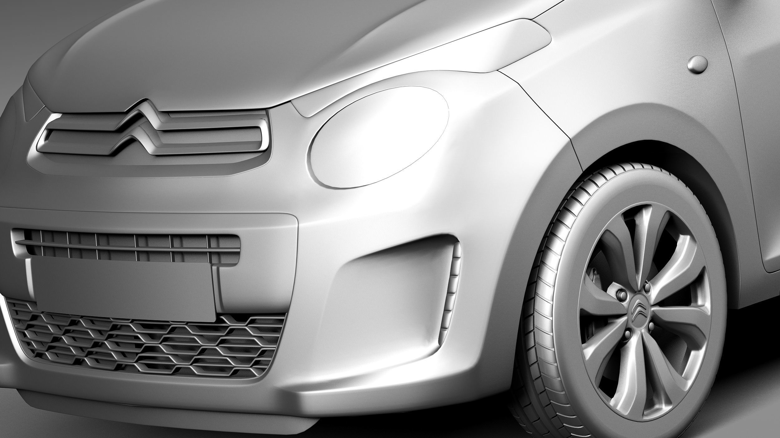 Citroen C1 2015 3D model | CGTrader