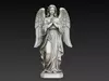 Aurethia Winged Devotion Statue STL Print Model 3D model 3D printable ...
