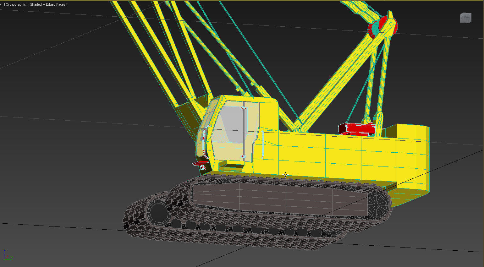 Crawler crane xcmg xgc75 free VR / AR / low-poly 3D model | CGTrader