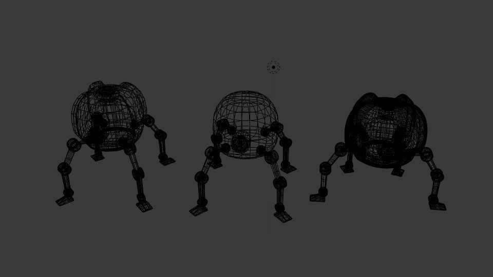 Sphere Camera Bot 3D model | CGTrader