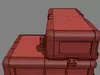 Futuristic Modular Container Building Sci-Fi Architecture Pack 3D model ...