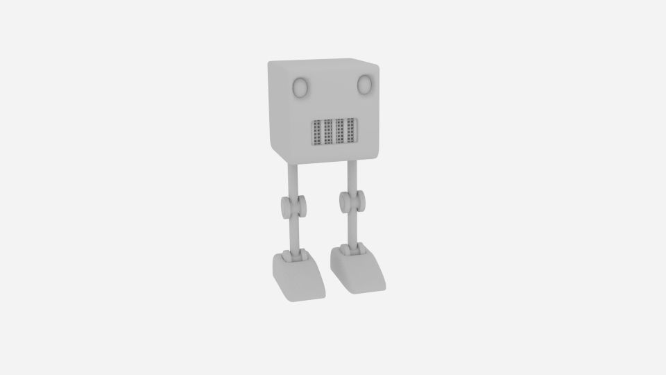 Cubot robot 3D model | CGTrader
