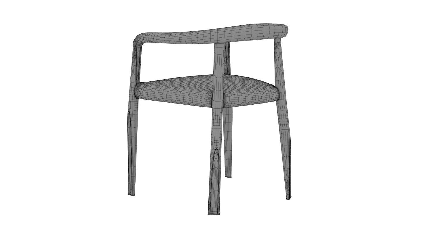 Molteni C Miss Chair 2 3D model | CGTrader