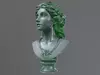 neoclassical bust statue 3D model | CGTrader