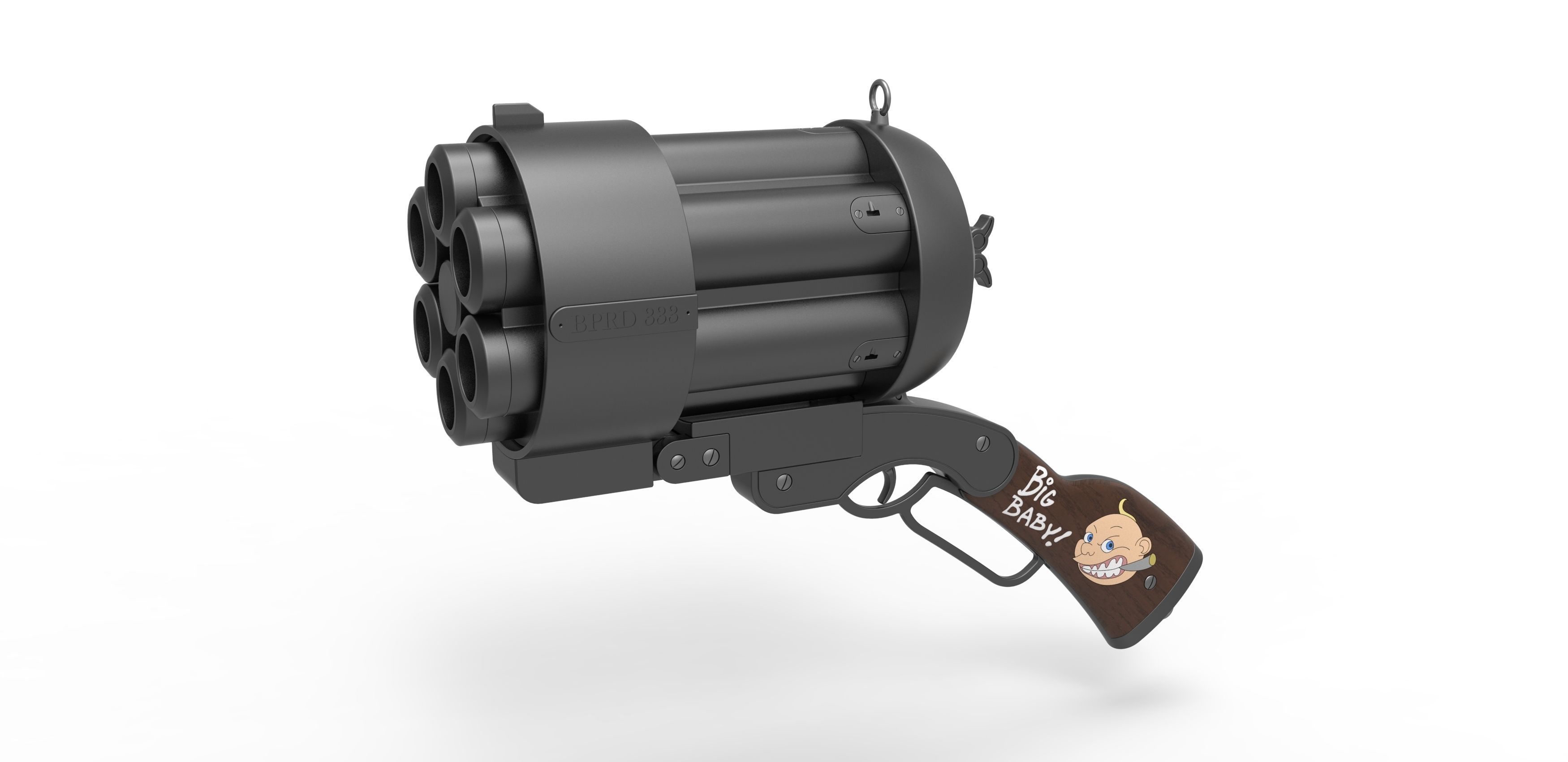 Big Baby Revolver from the movie Hellboy 2 The Golden Army 2008 3D ...