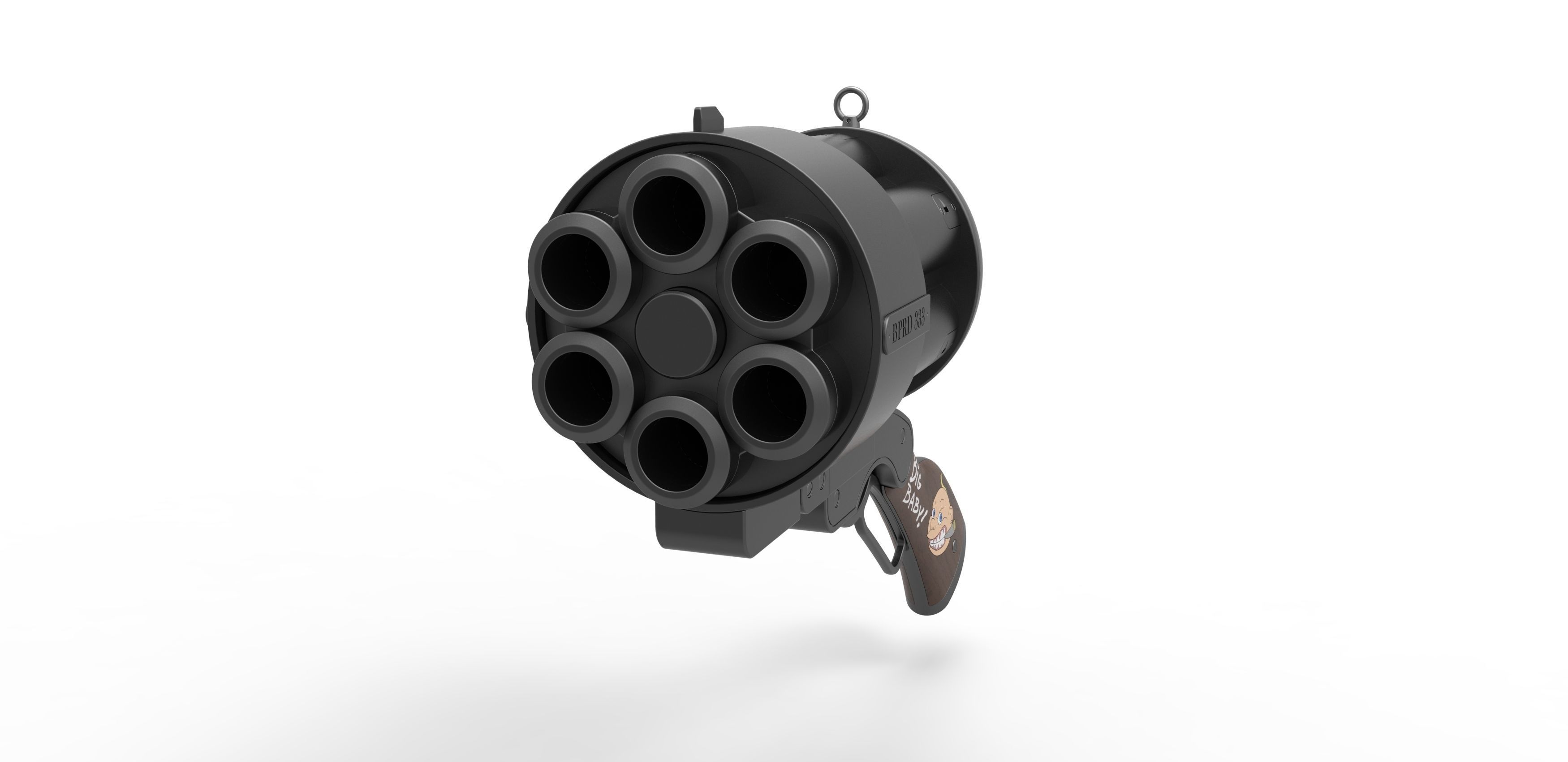 Big Baby Revolver from the movie Hellboy 2 The Golden Army 2008 3D ...