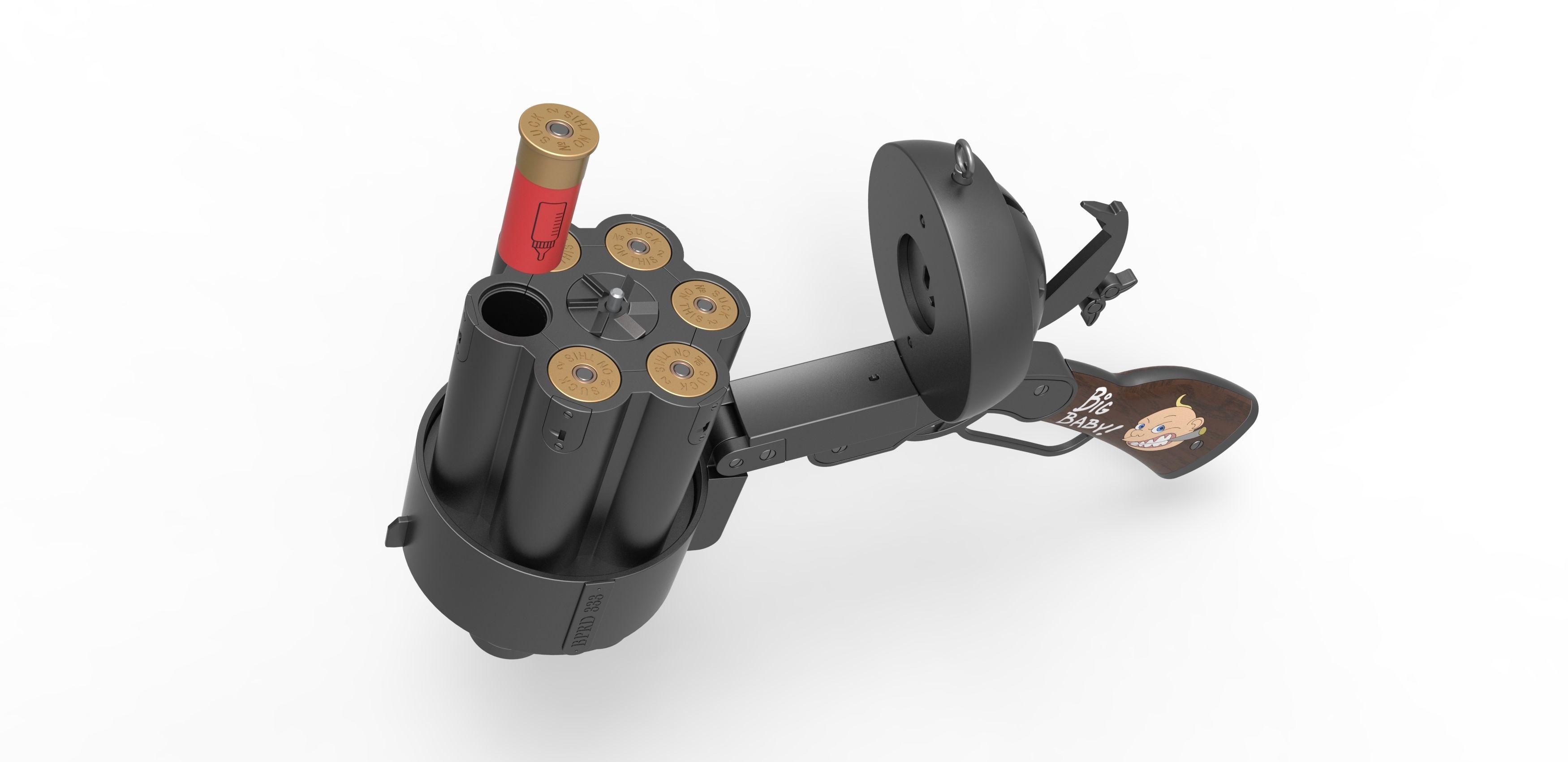 Big Baby Revolver from the movie Hellboy 2 The Golden Army 2008 3D ...