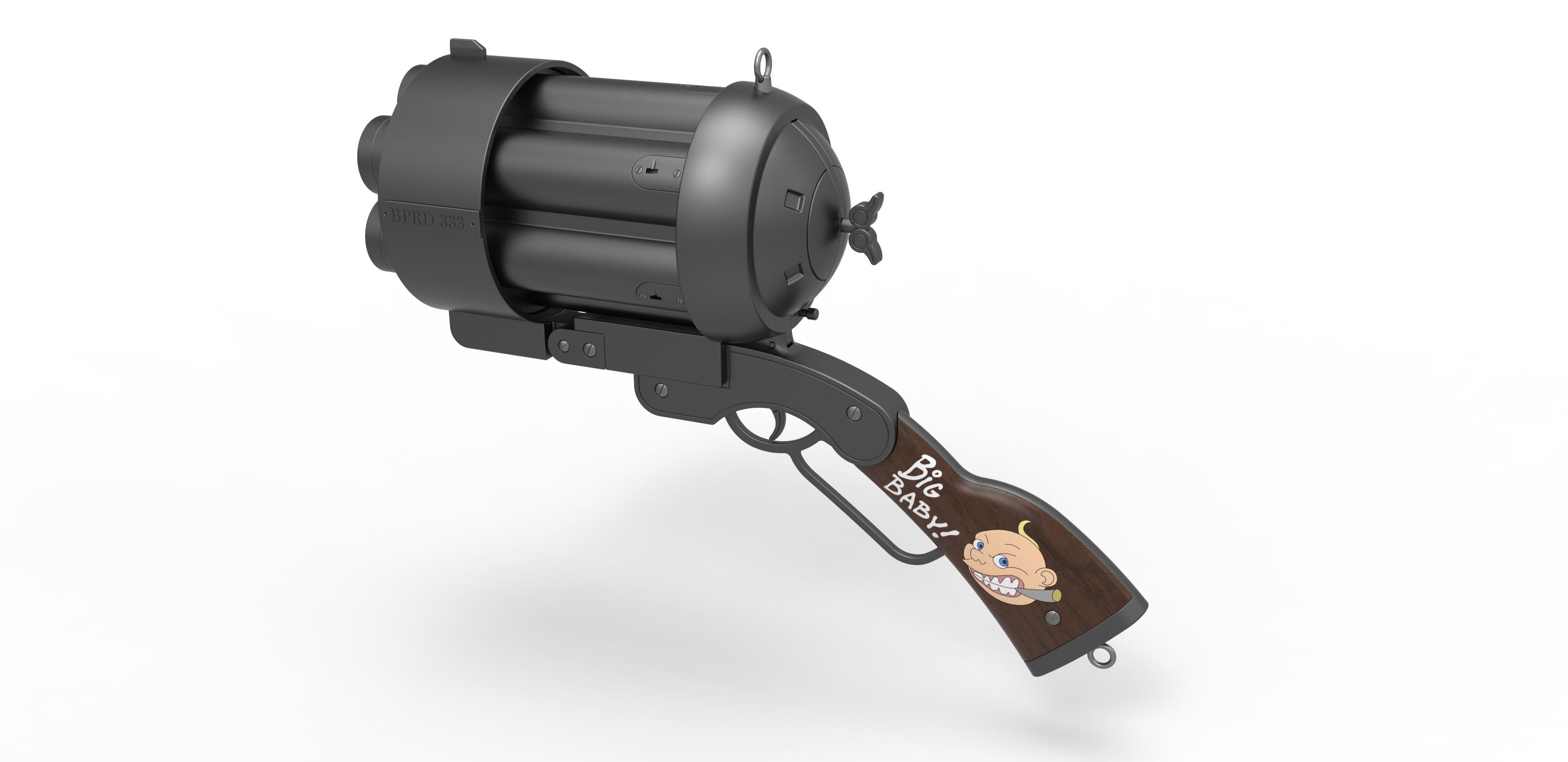 Big Baby Revolver from the movie Hellboy 2 The Golden Army 2008 3D ...