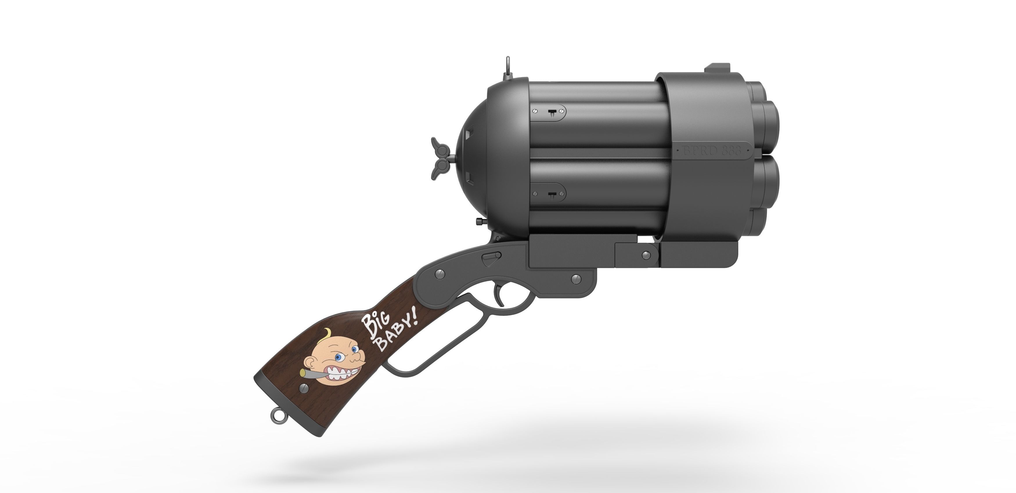 Big Baby Revolver from the movie Hellboy 2 The Golden Army 2008 3D ...