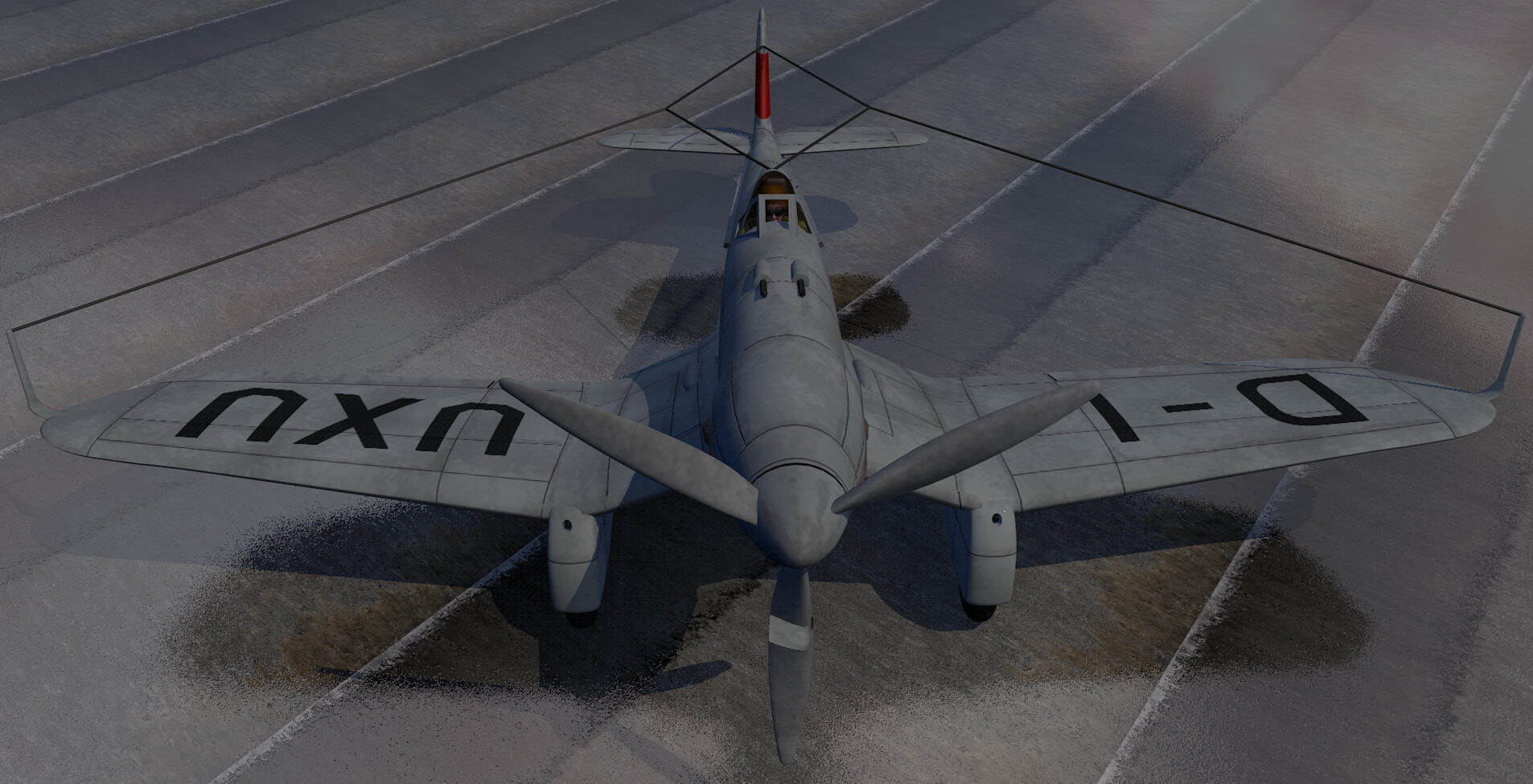 Blohm und Voss Ha-137-v5 3D model | CGTrader