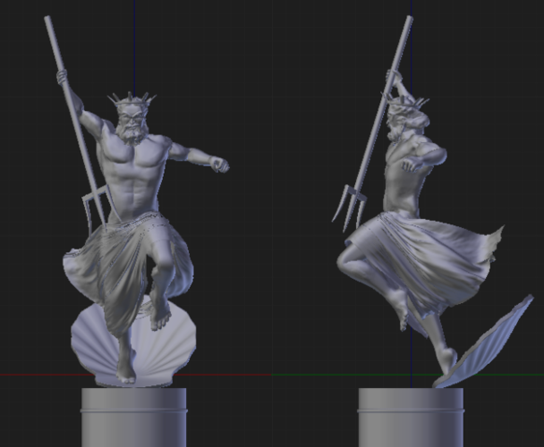 poseidon 2 Print-ready 3D Print Models - CGTrader.com