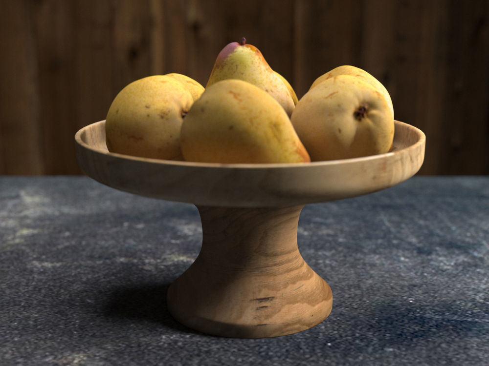 Pear - low poly 3D model | CGTrader