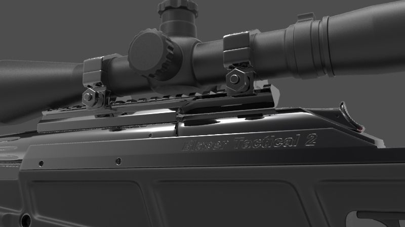 Blaser R93 LRS3 3D model | CGTrader