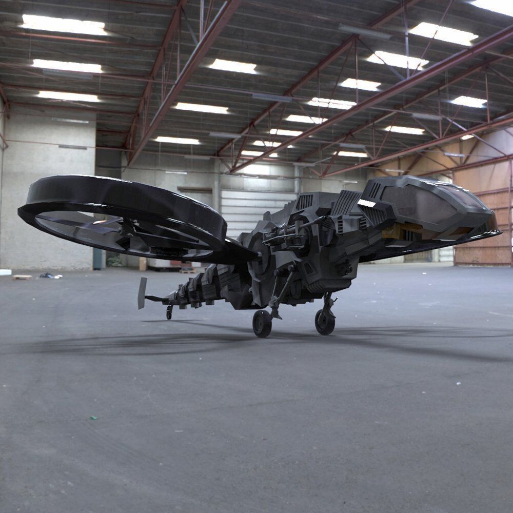 Double Coptor in obj format 3D model | CGTrader