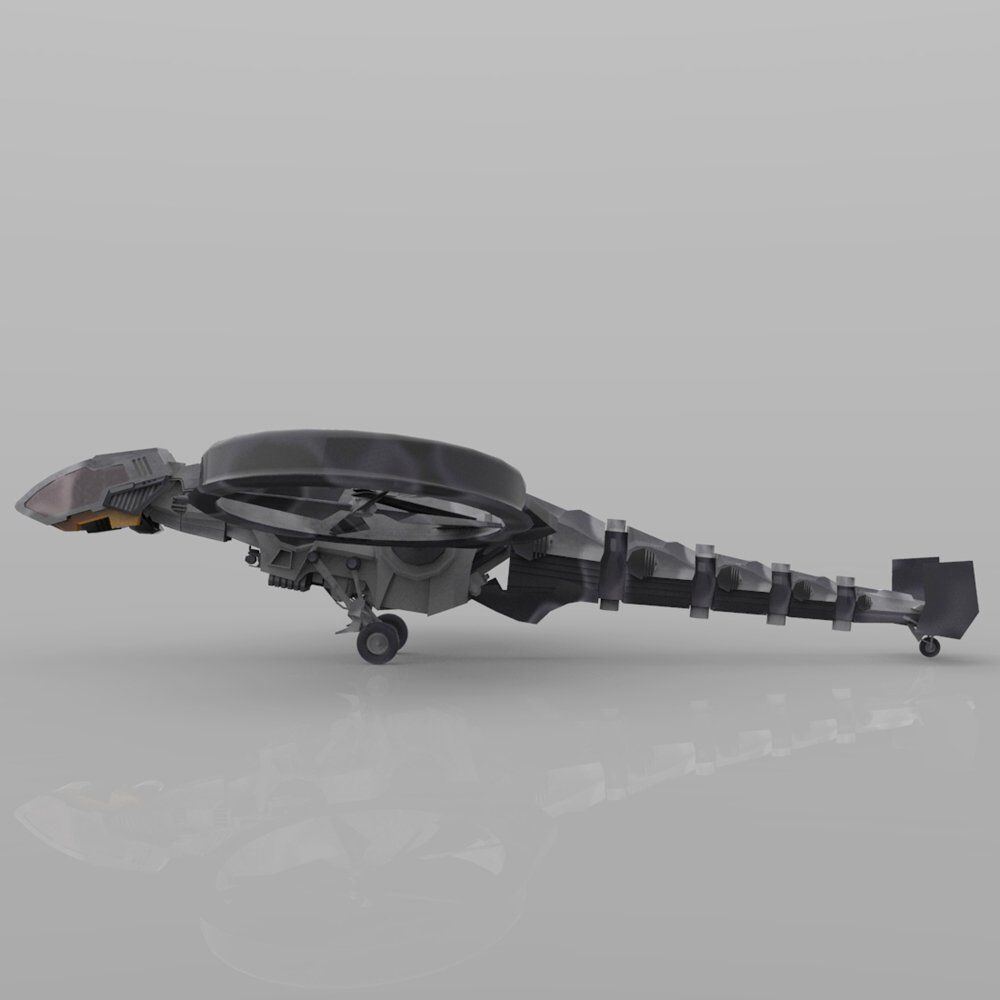 Double Coptor in obj format 3D model | CGTrader