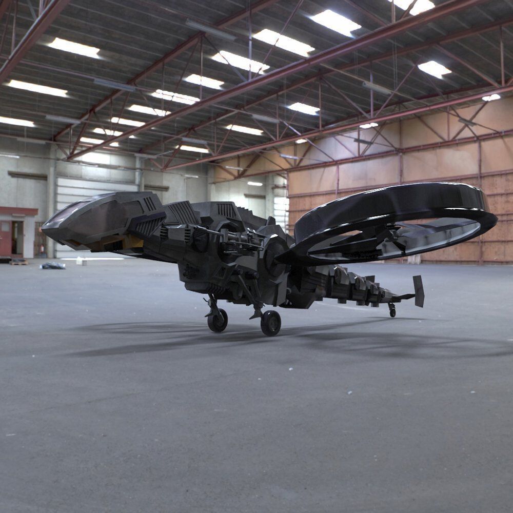 Double Coptor in obj format 3D model | CGTrader