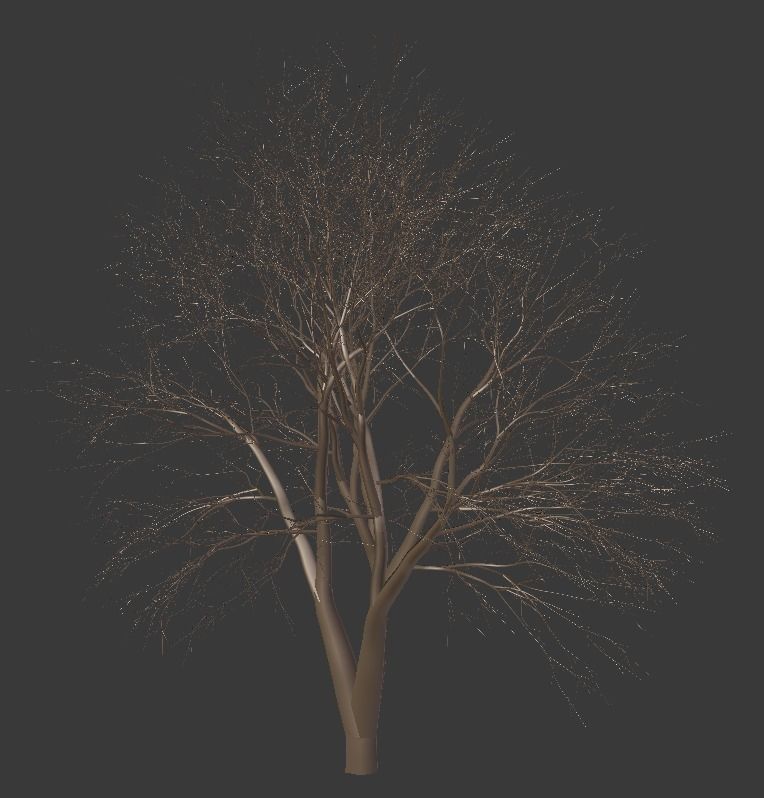 Generic trees 3D model | CGTrader