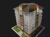 Apartment Building 9 Game Ready 3D model | CGTrader