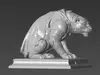 Battle Cat STL File-He-Man Cringer Tiger Statue 3D model 3D printable ...