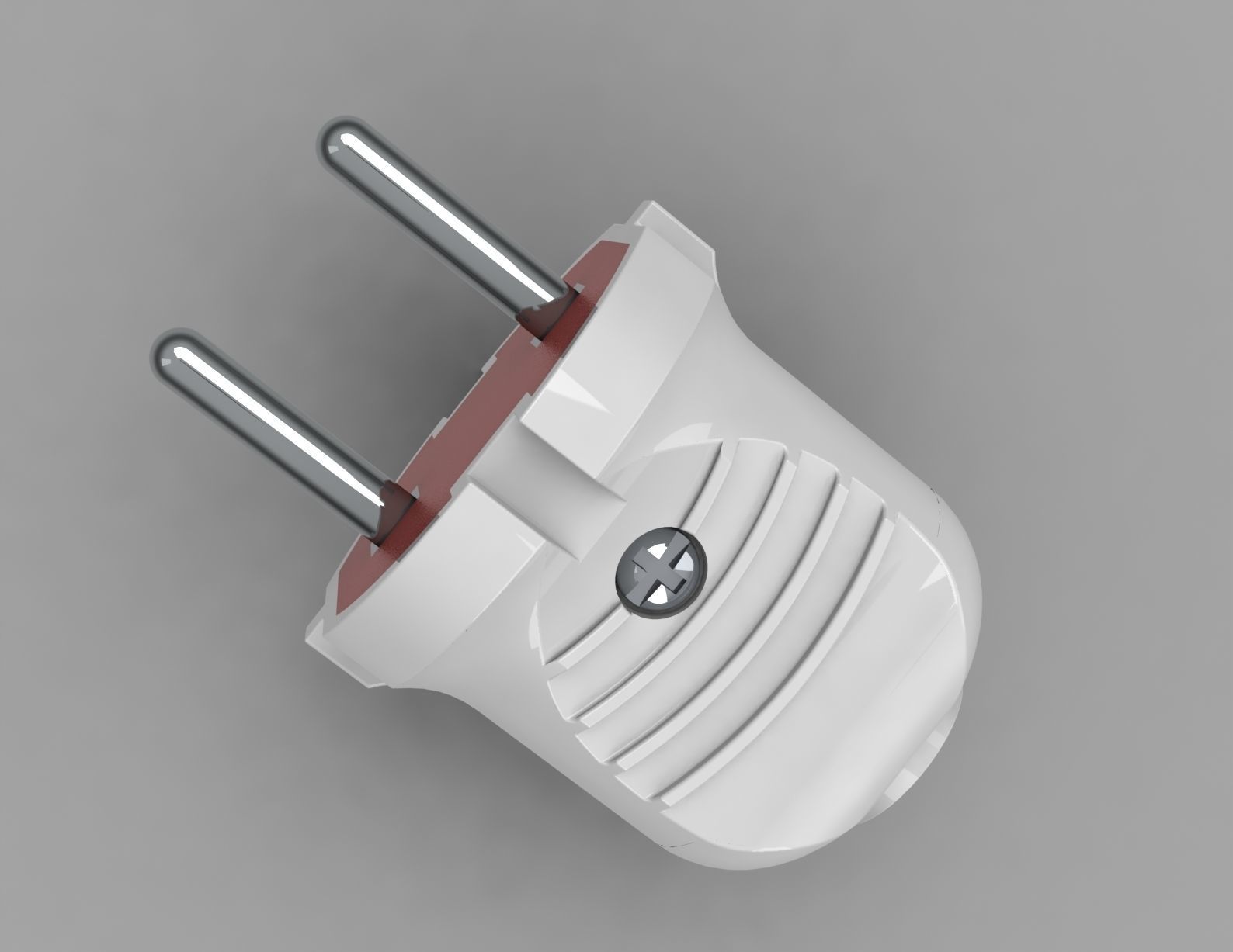 Electric plug mk 1 3D model | CGTrader