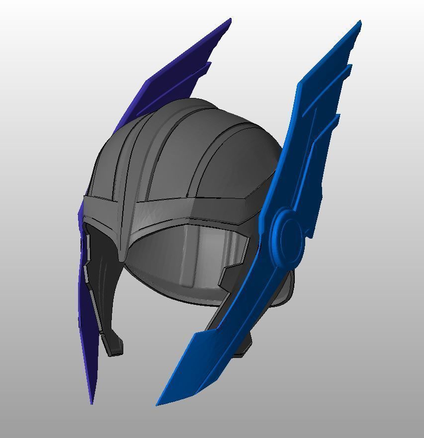 Thor Ragnarok helmet 3D model 3D printable | CGTrader