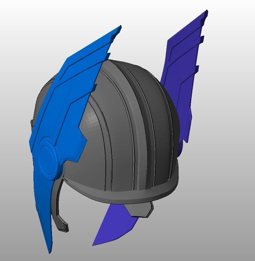 Thor Ragnarok helmet 3D model 3D printable | CGTrader