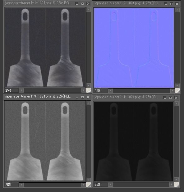 3D model teppanyaki set1 VR / AR / low-poly | CGTrader