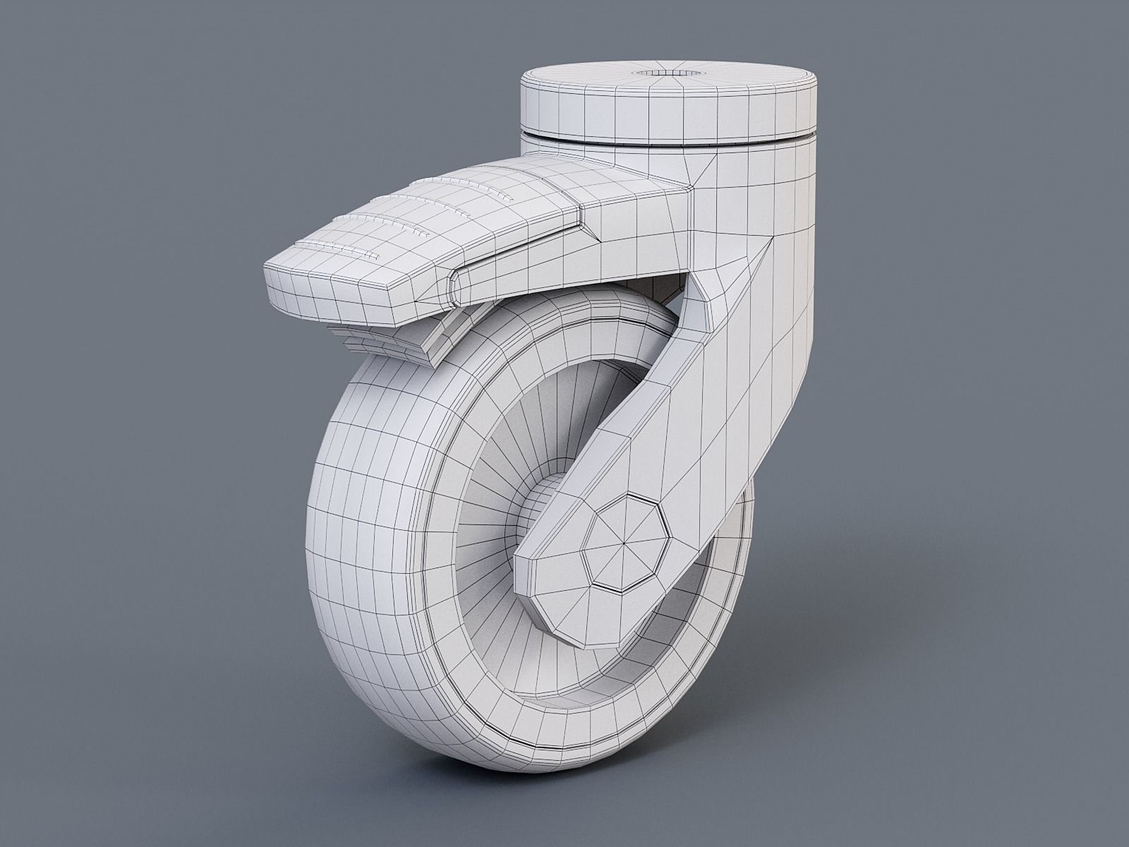 Caster Wheel 3D model | CGTrader