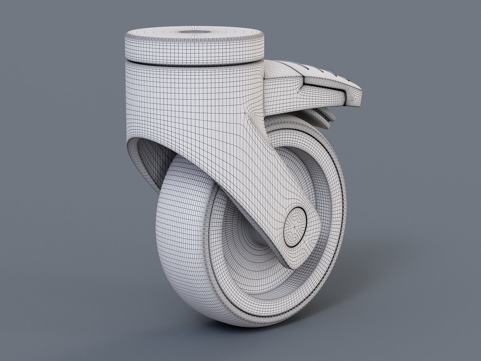 Caster Wheel 3D model | CGTrader