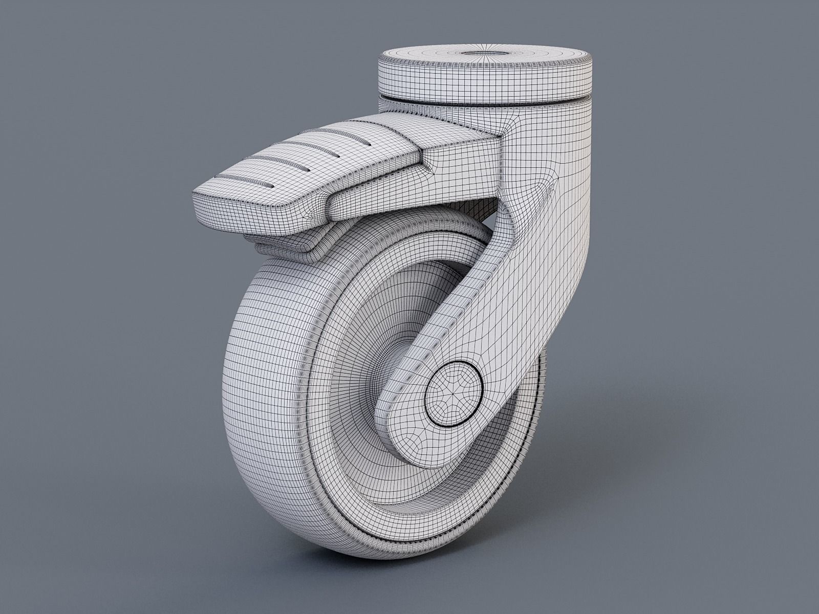 Caster Wheel 3D model | CGTrader