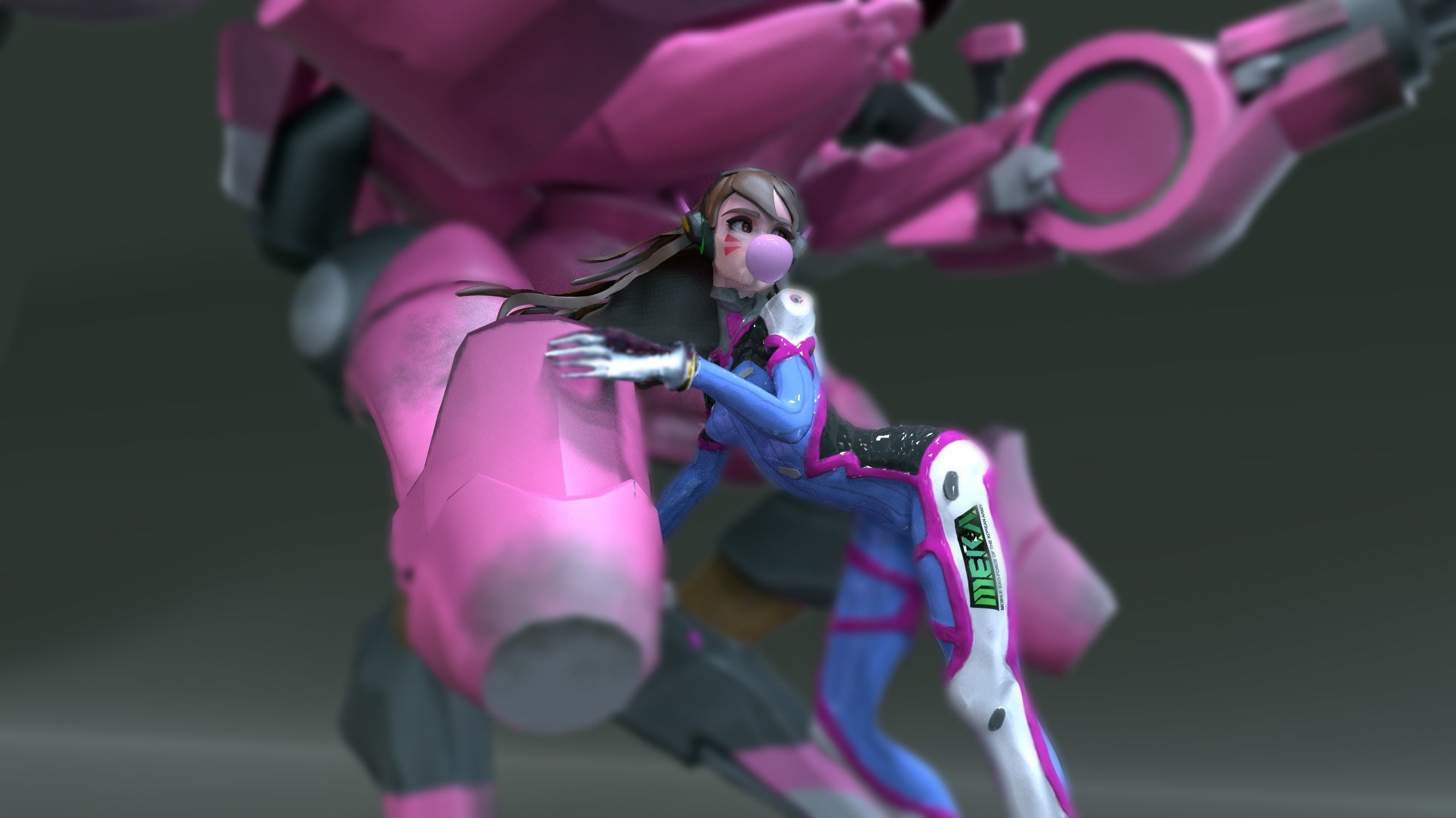 DVa and Meka 3D model 3D printable | CGTrader