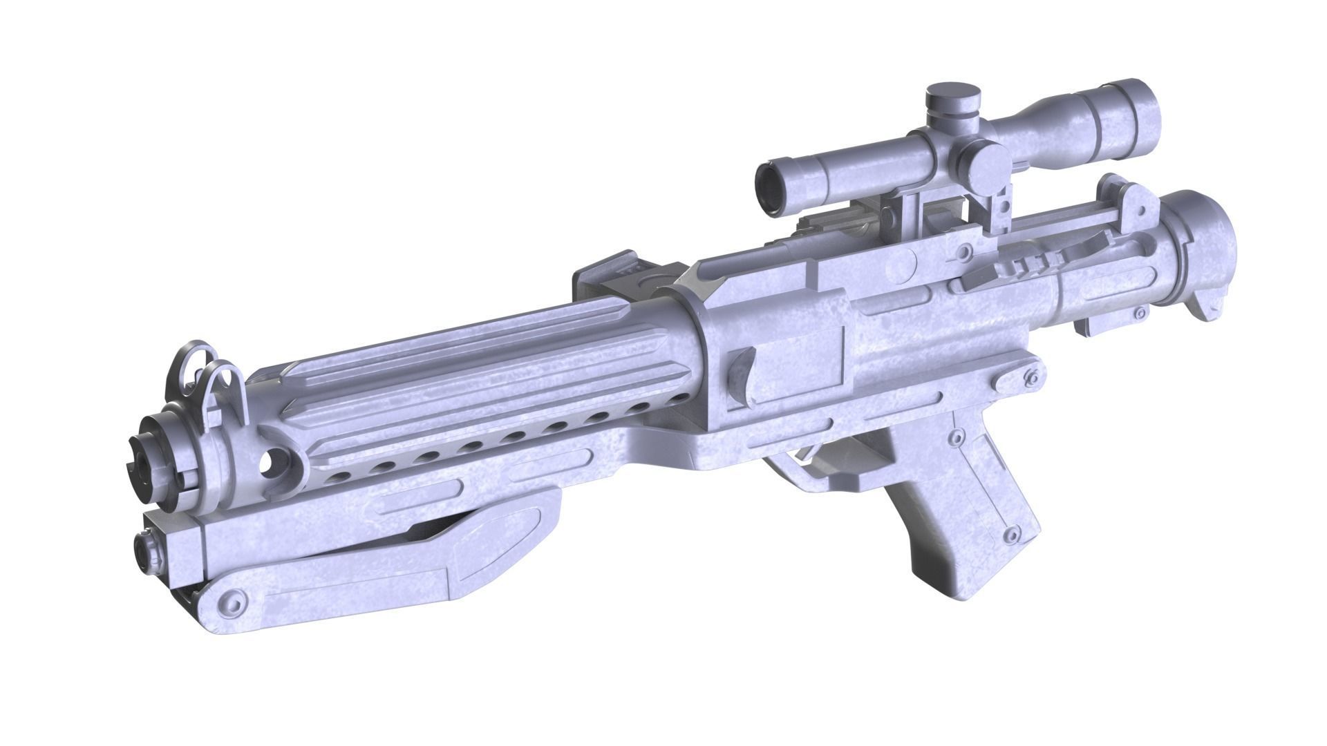 3D model Blaster F11-D VR / AR / low-poly | CGTrader