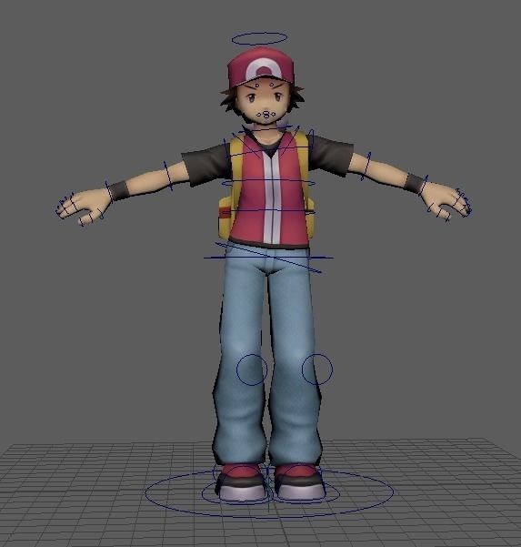 Ash Ketchum RIGGED free VR / AR / low-poly 3D model rigged | CGTrader