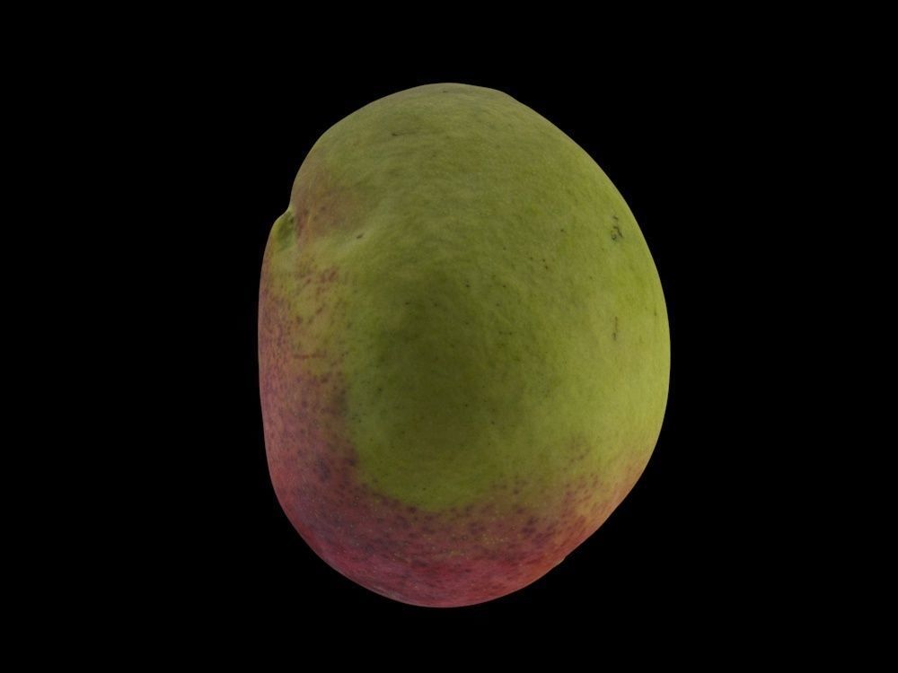 Mango - low poly 3D model | CGTrader