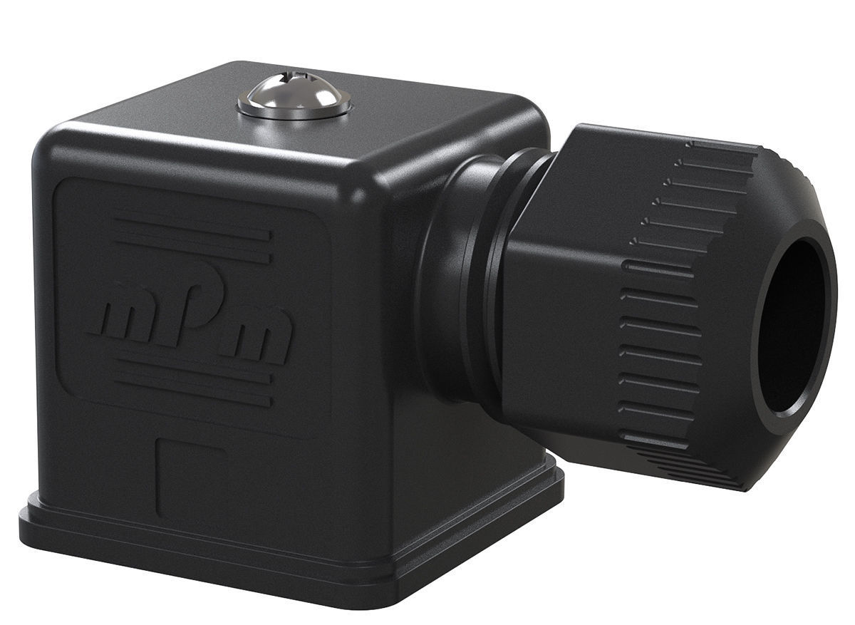 DIN 43650 Solenoid Connectors 3D model | CGTrader