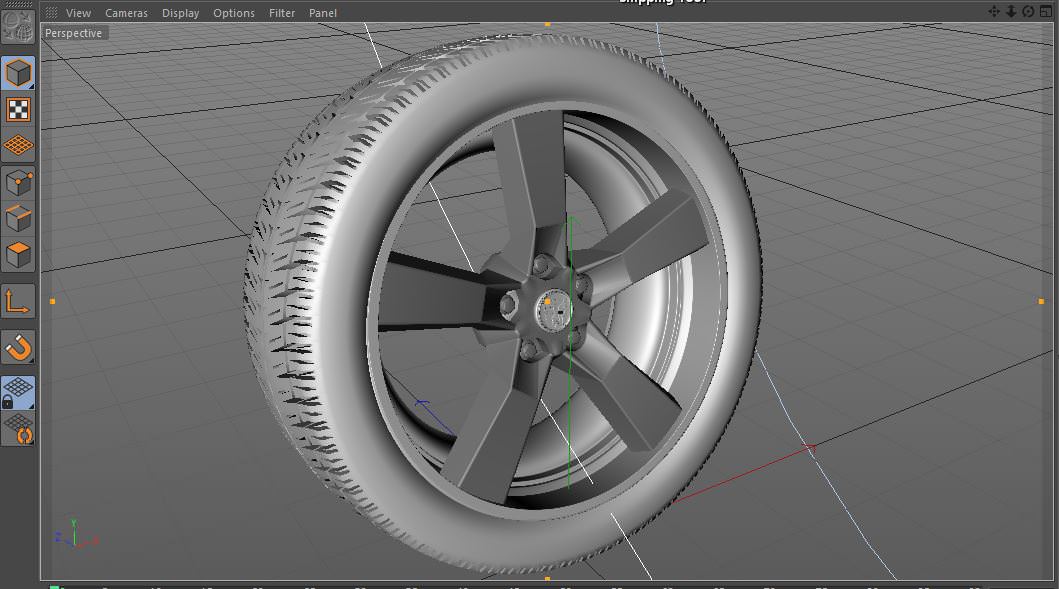 Wheel Autobot BumbleBee 3D model | CGTrader