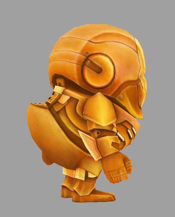 3D model chicken iron man VR / AR / low-poly | CGTrader