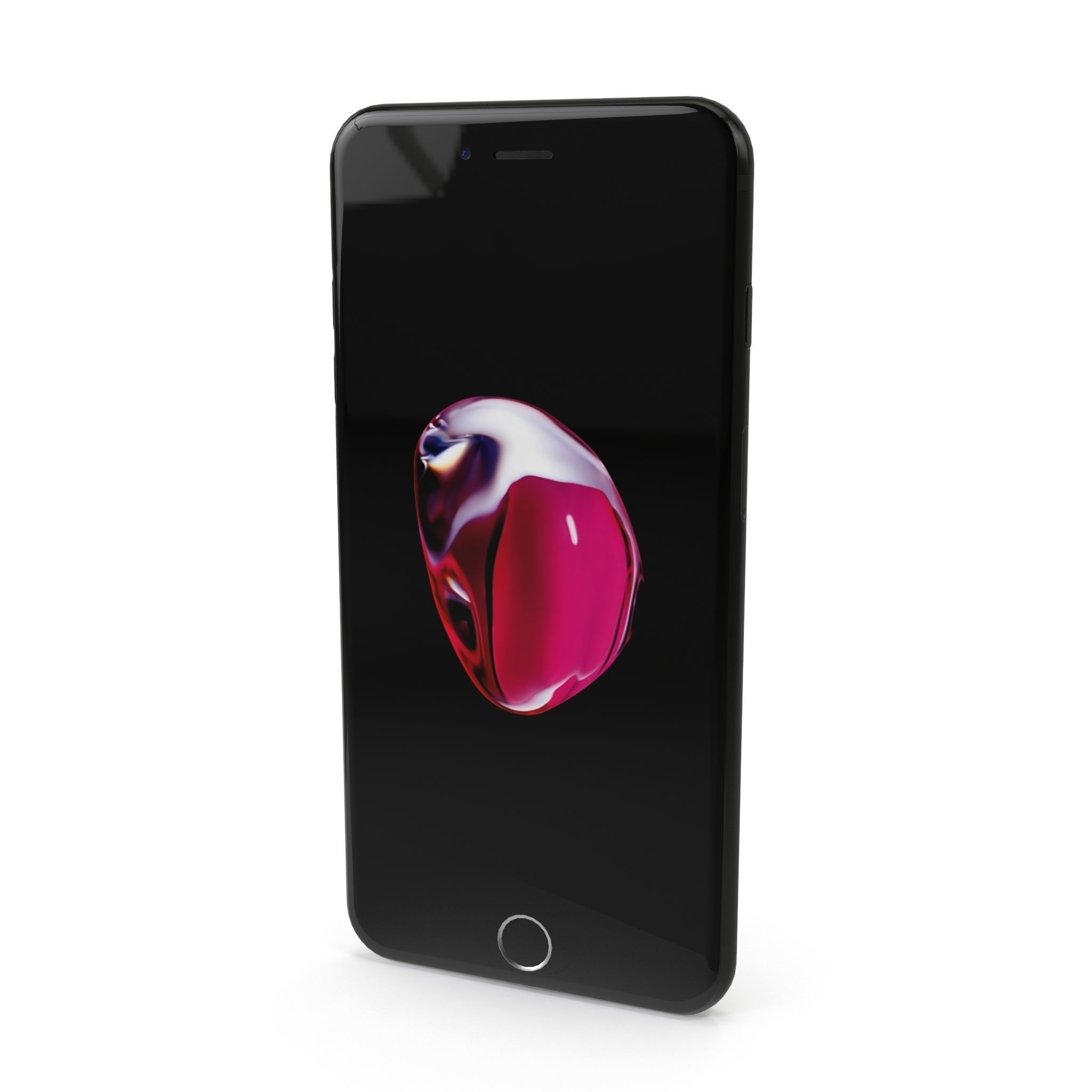 3D model Apple iPhone 7 Black VR / AR / low-poly | CGTrader