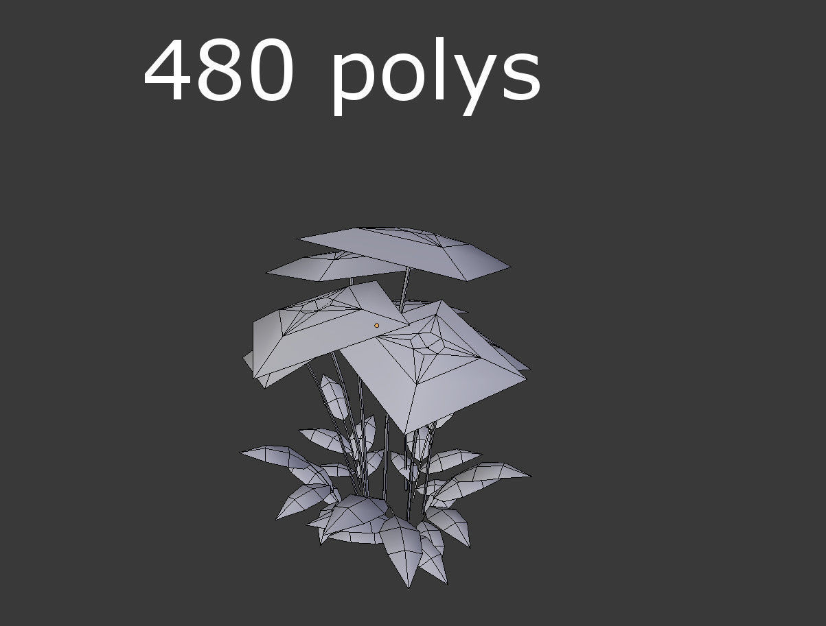 3D model low poly flower sunflowers VR / AR / low-poly | CGTrader