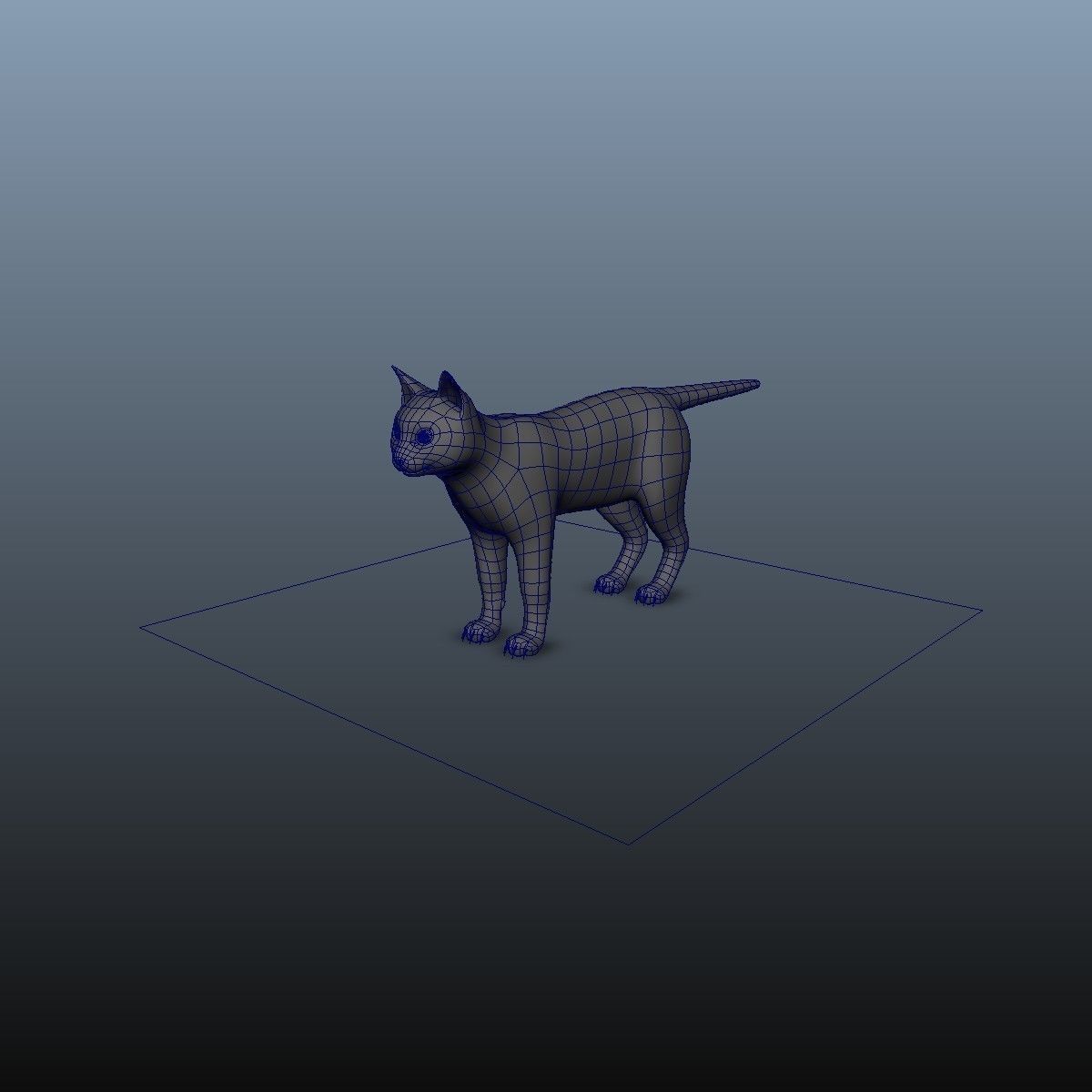 3D model Cat - Rigged Animated VR / AR / low-poly rigged animated ...