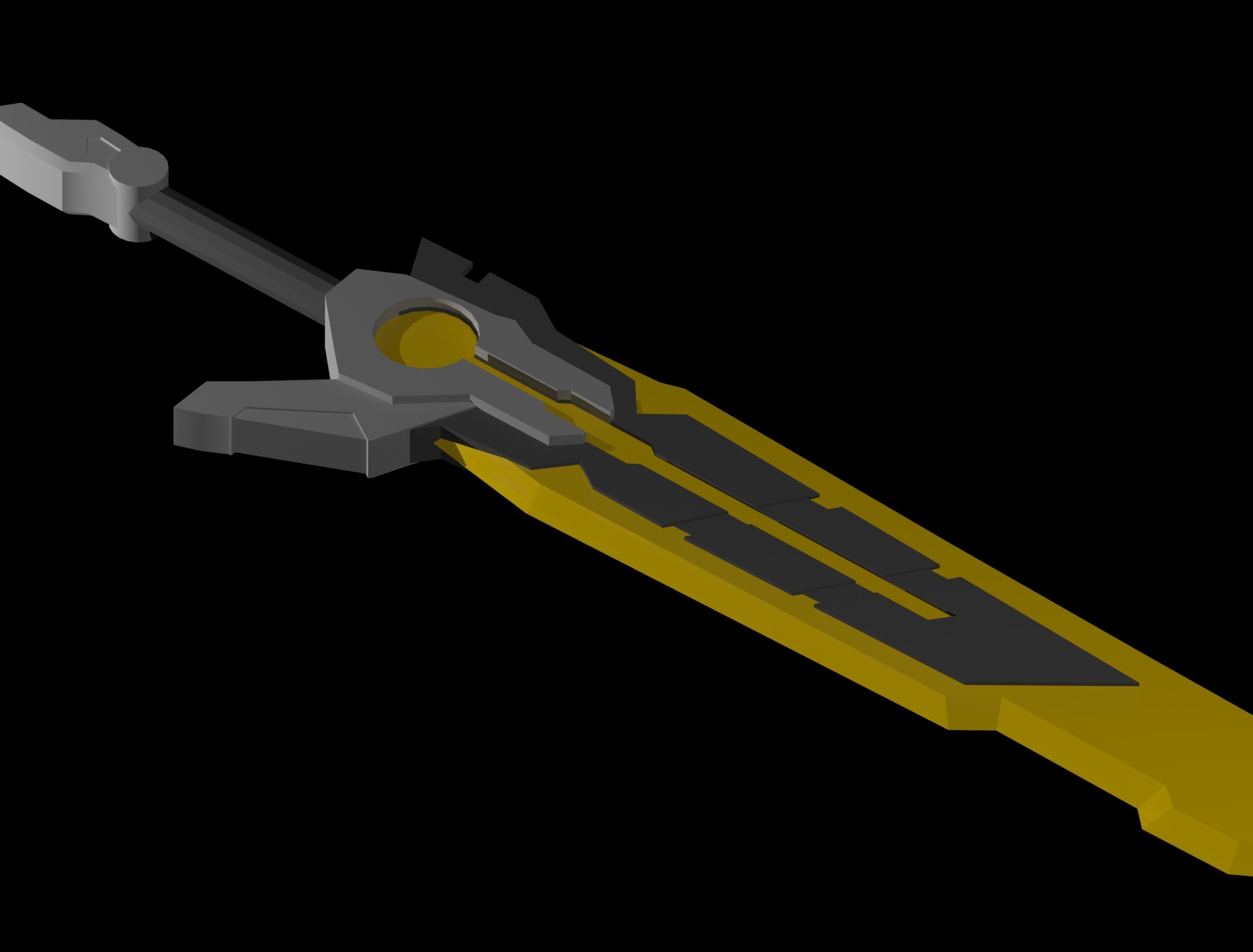 3D model Project Leona Sword-League Of Legends VR / AR / low-poly ...