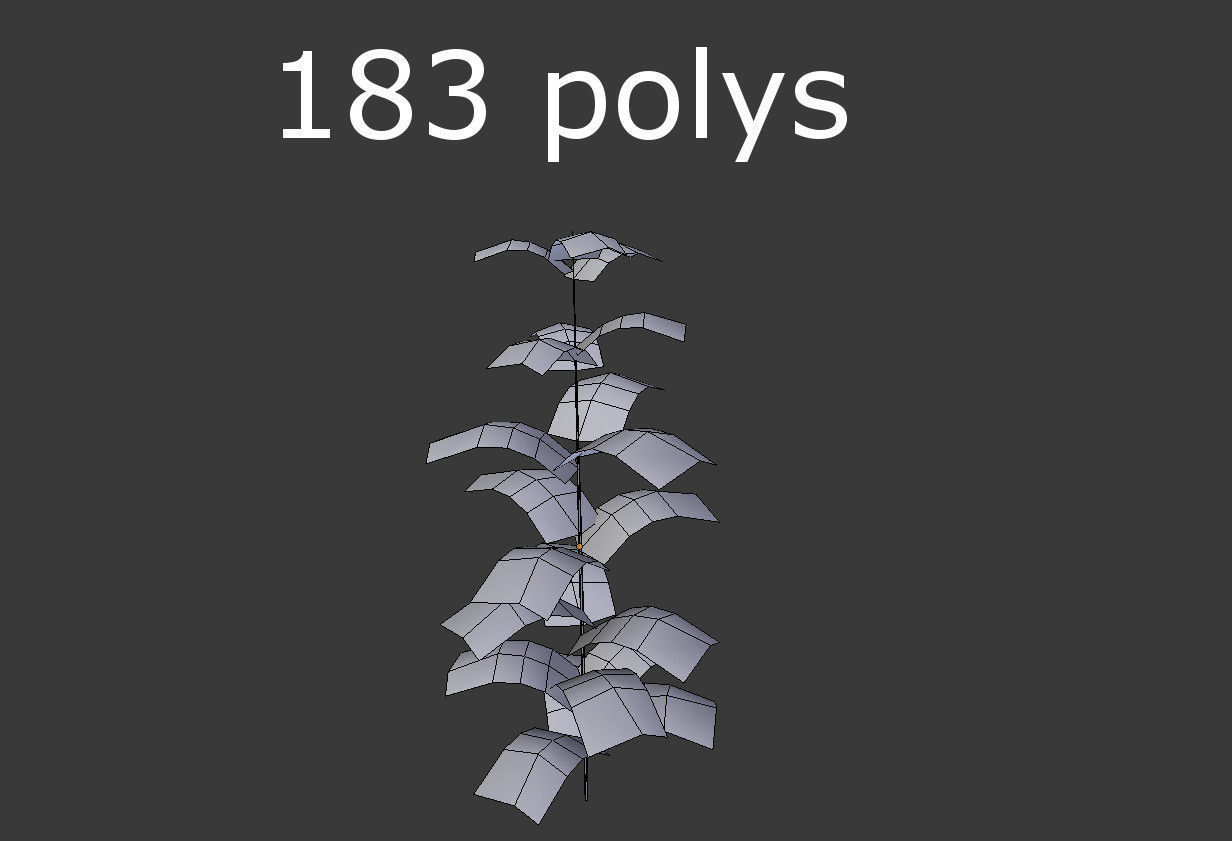 3D model low poly ground plant VR / AR / low-poly | CGTrader