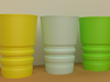 3D Printable Cups 3D model 3D printable | CGTrader