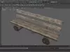 Old Log Bench with Cracks 3D model | CGTrader