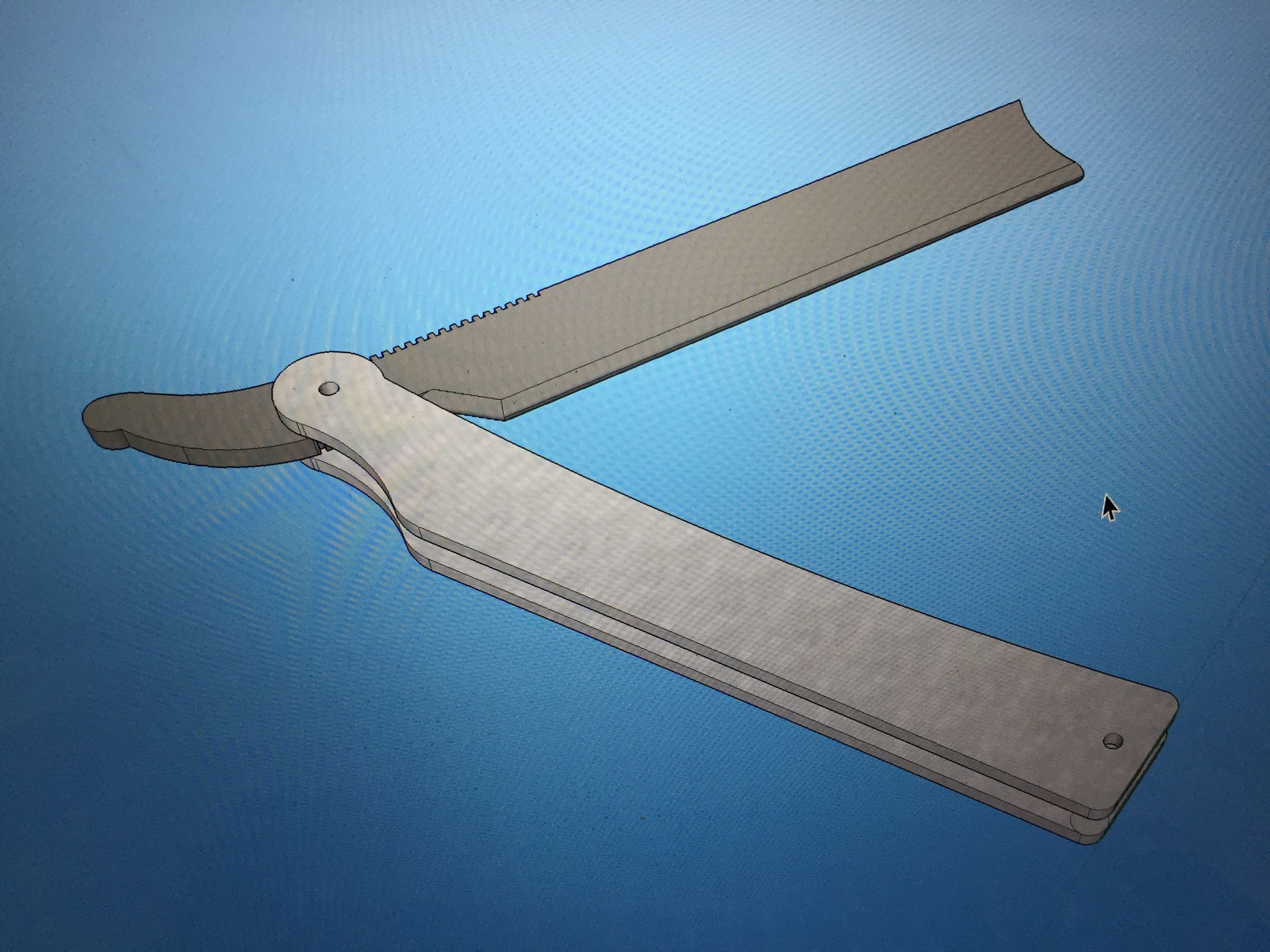 Sweeney Todd Cut Throat Straight Razor 3D model 3D printable | CGTrader