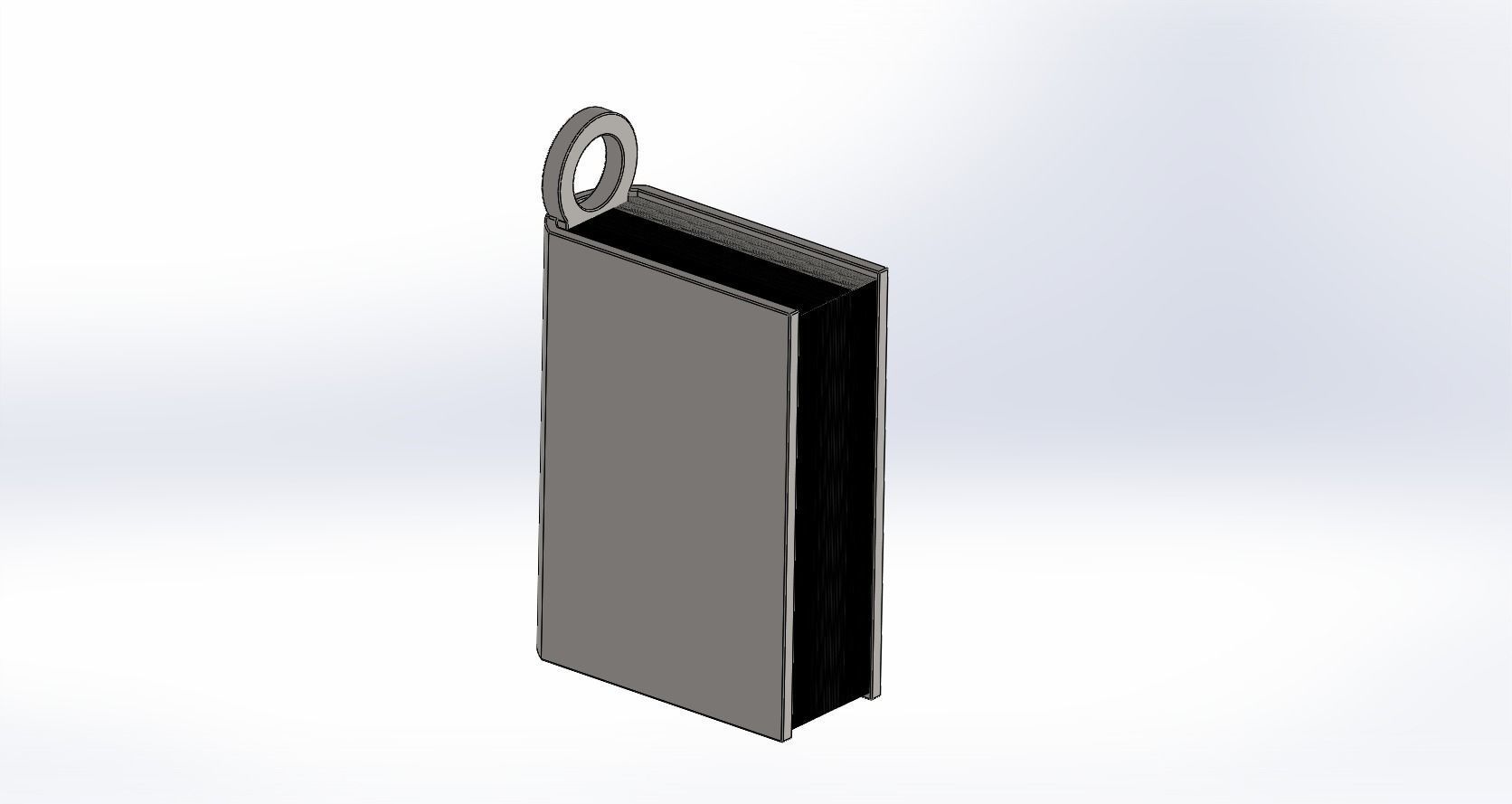 Book Keys Holder 3D model 3D printable | CGTrader