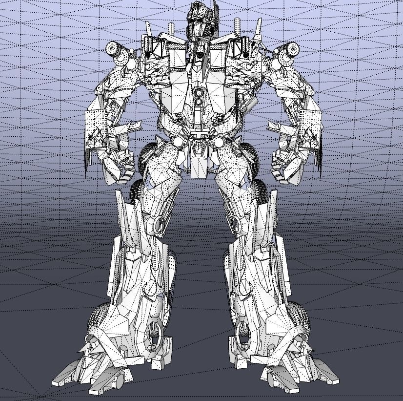 AUTOBOT LEADER Optimus Prime 3D model rigged | CGTrader