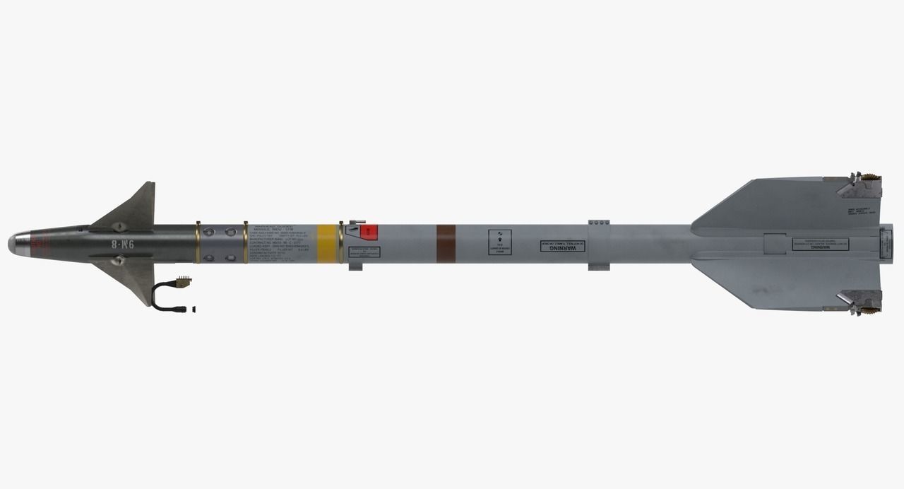 AIM-9 Sidewinder 3D model | CGTrader